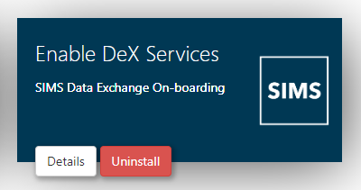 - Installing the Enable DeX Services tile - CSM